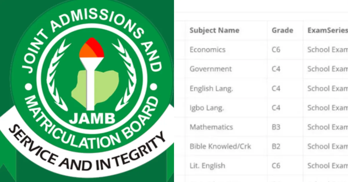 How to Upload O’Level Results On JAMB Portal 2026 | Examsboard